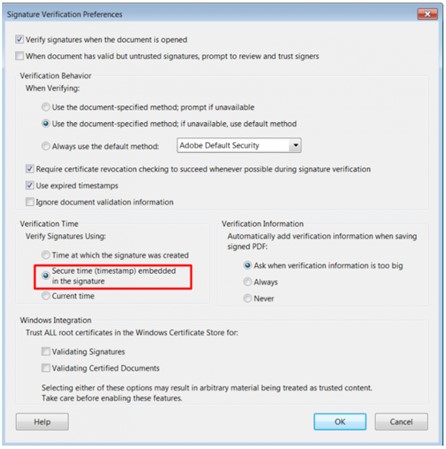 Configure Timestamping | HARICA - Guides