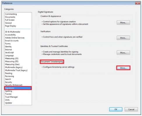 Configure Timestamping | HARICA - Guides