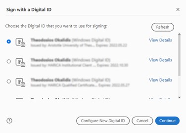 eSign Documents | HARICA - Guides