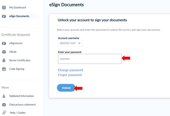 eSign Documents | HARICA - Guides