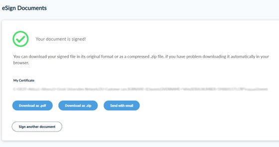 eSign Documents | HARICA - Guides